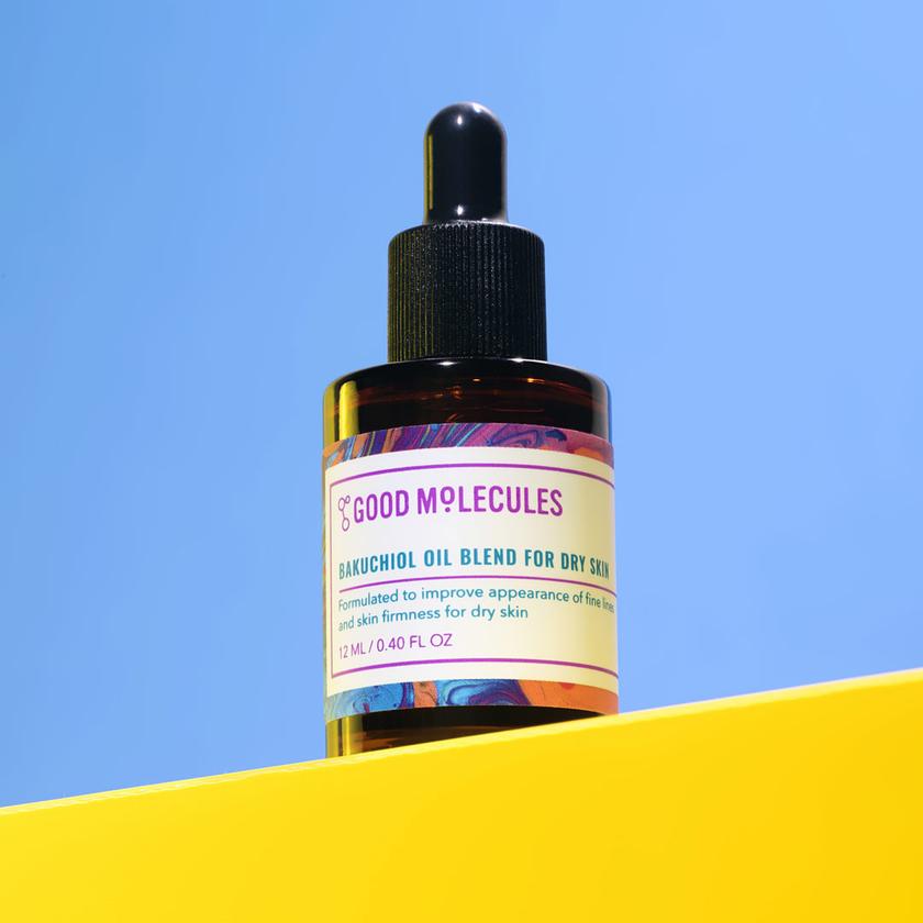 Good Molecules Bakuchiol Oil Blend For Dry Skin 0.4 Fl Oz, 12 ml